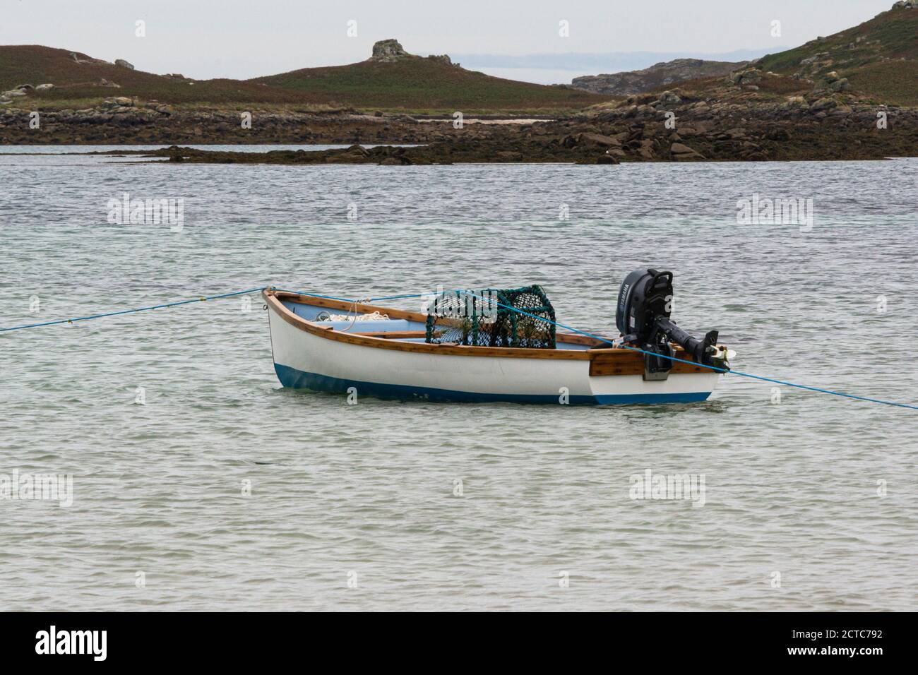 Small wooden boat outboard motor hi-res stock photography and images ...