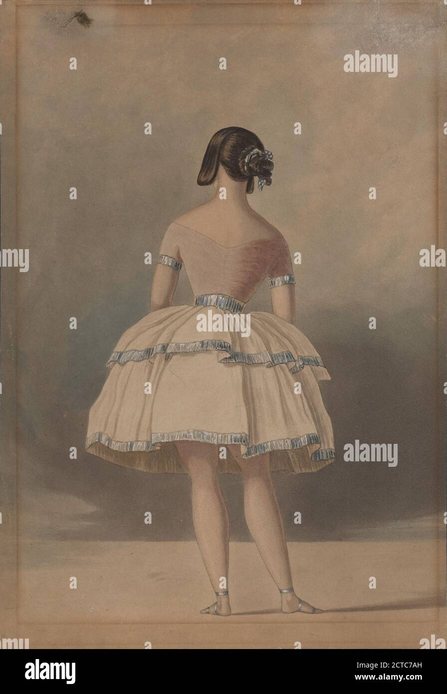 The pet of the ballet, still image, Prints, 1843 - 1844, Gallon, Robert ...