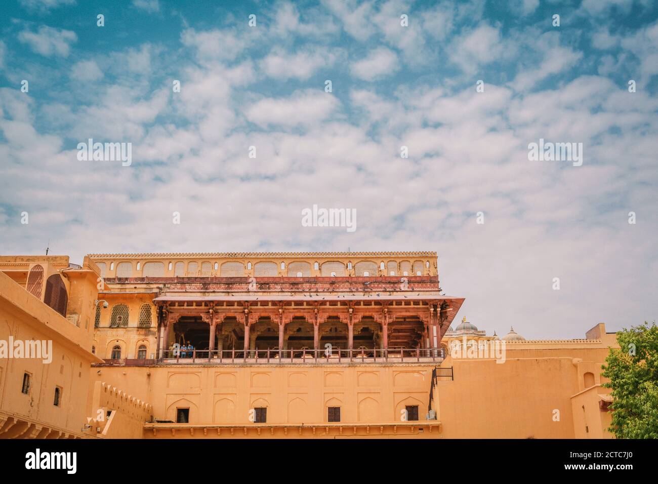 window view with white cloud on sky with fort Stock Photo - Alamy
