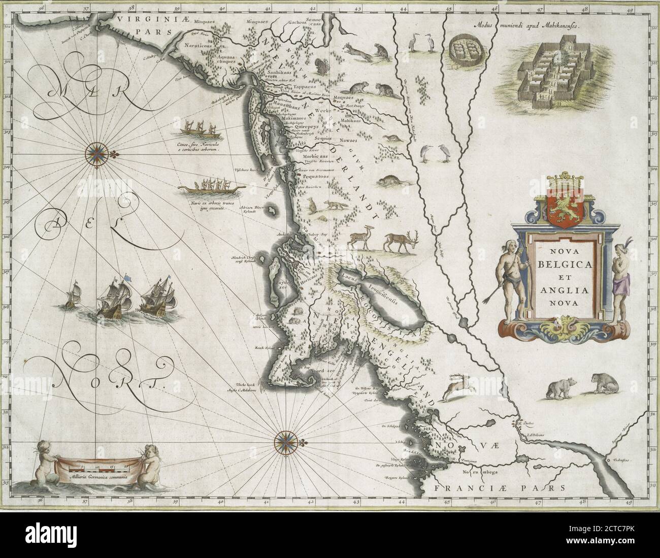 Nova belgica et anglia nova hi-res stock photography and images - Alamy