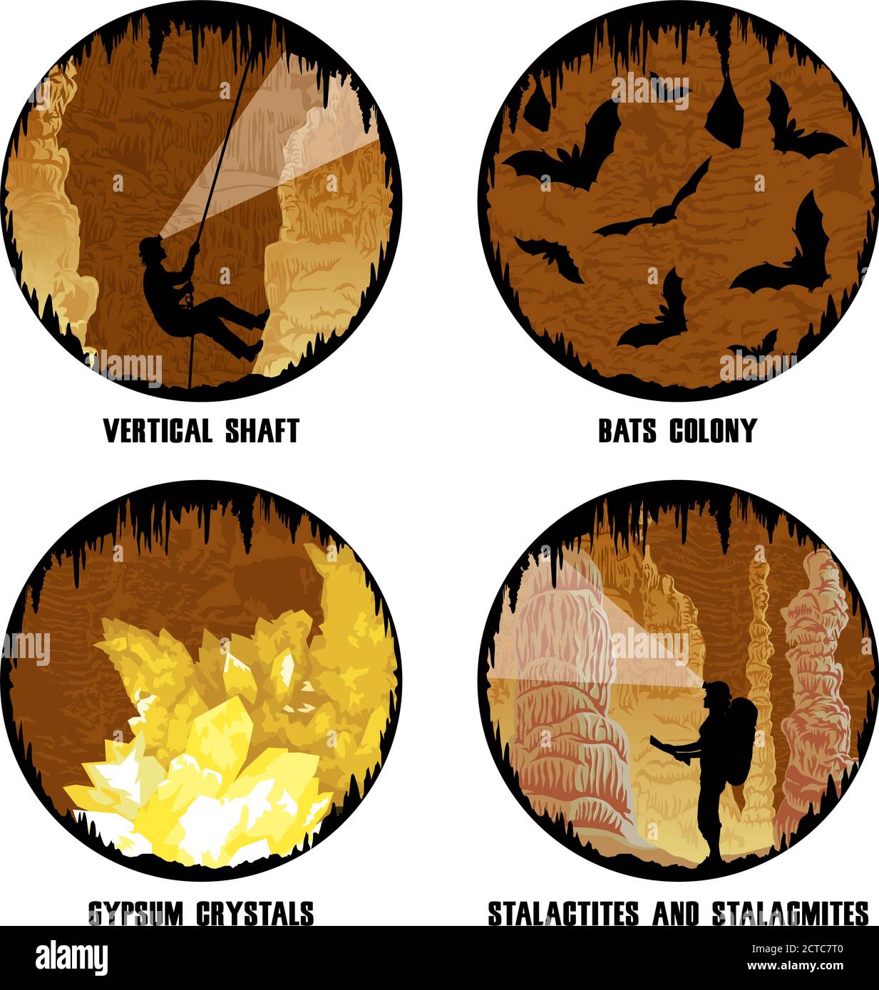 Bat cave entrance Cut Out Stock Images & Pictures - Alamy