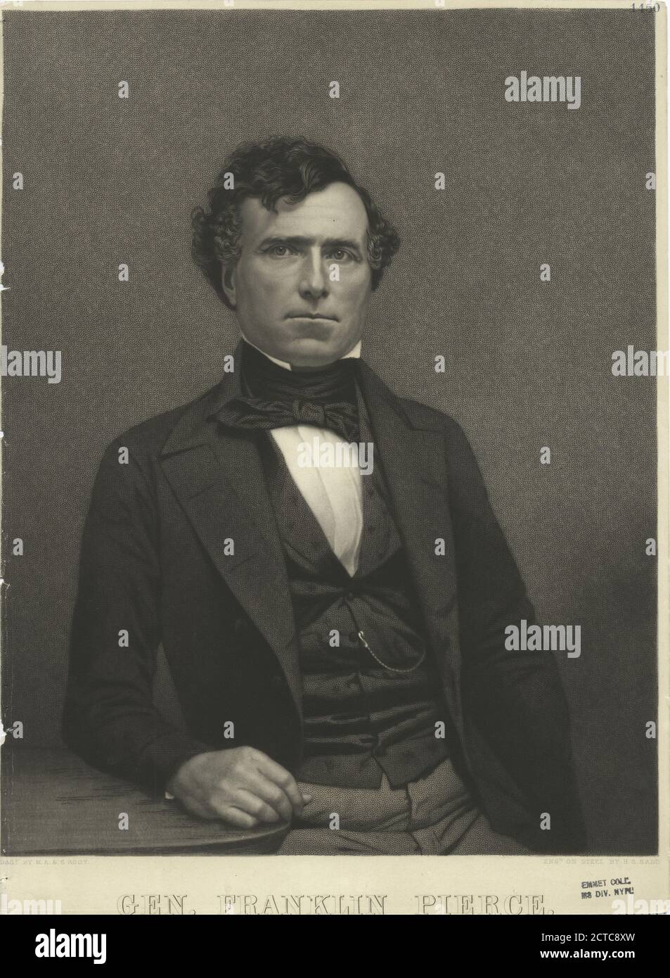Gen franklin pierce hi-res stock photography and images - Alamy