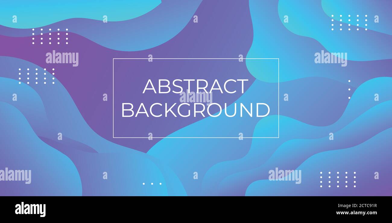 Abstract Flowing Colorful Background Template Stock Vector Image & Art ...