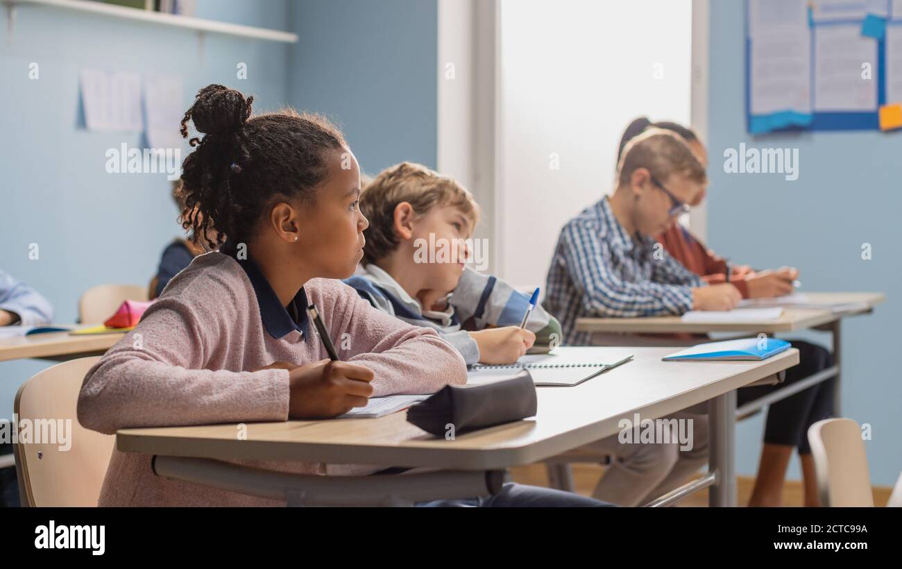 Children Listening In Class