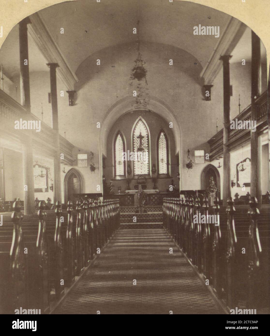Interior of trinity church hi-res stock photography and images - Alamy