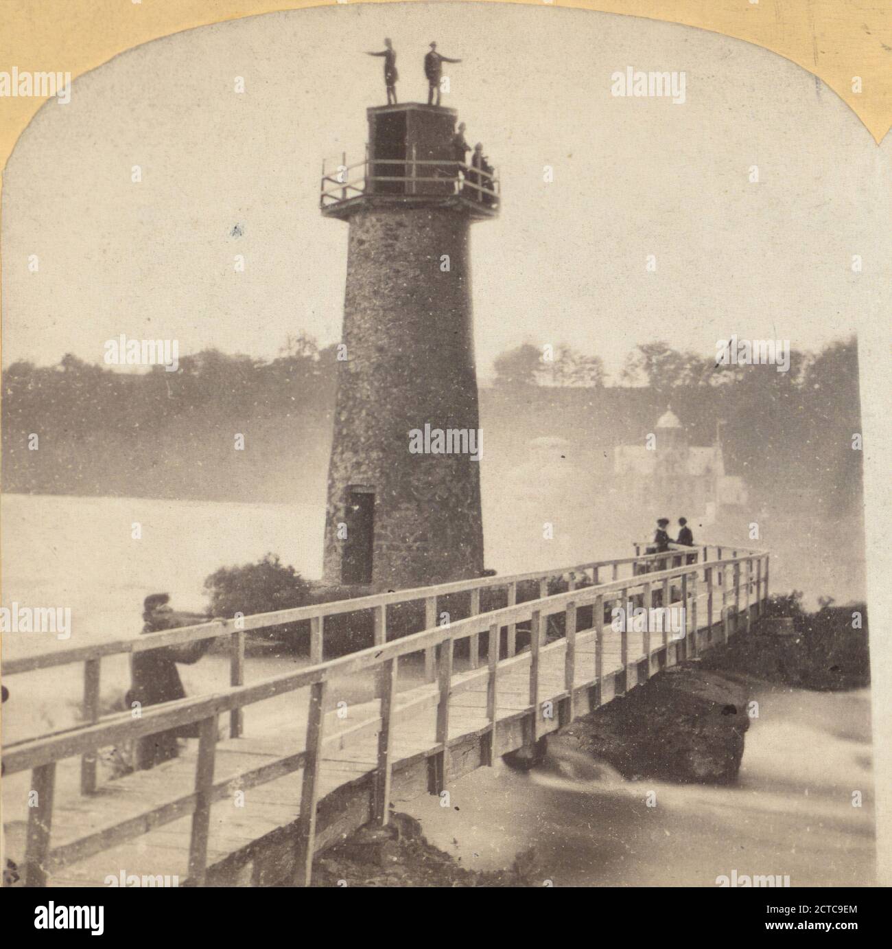 Terrapin Tower, Niagara Falls., 1865, New York (State), Niagara Falls ...