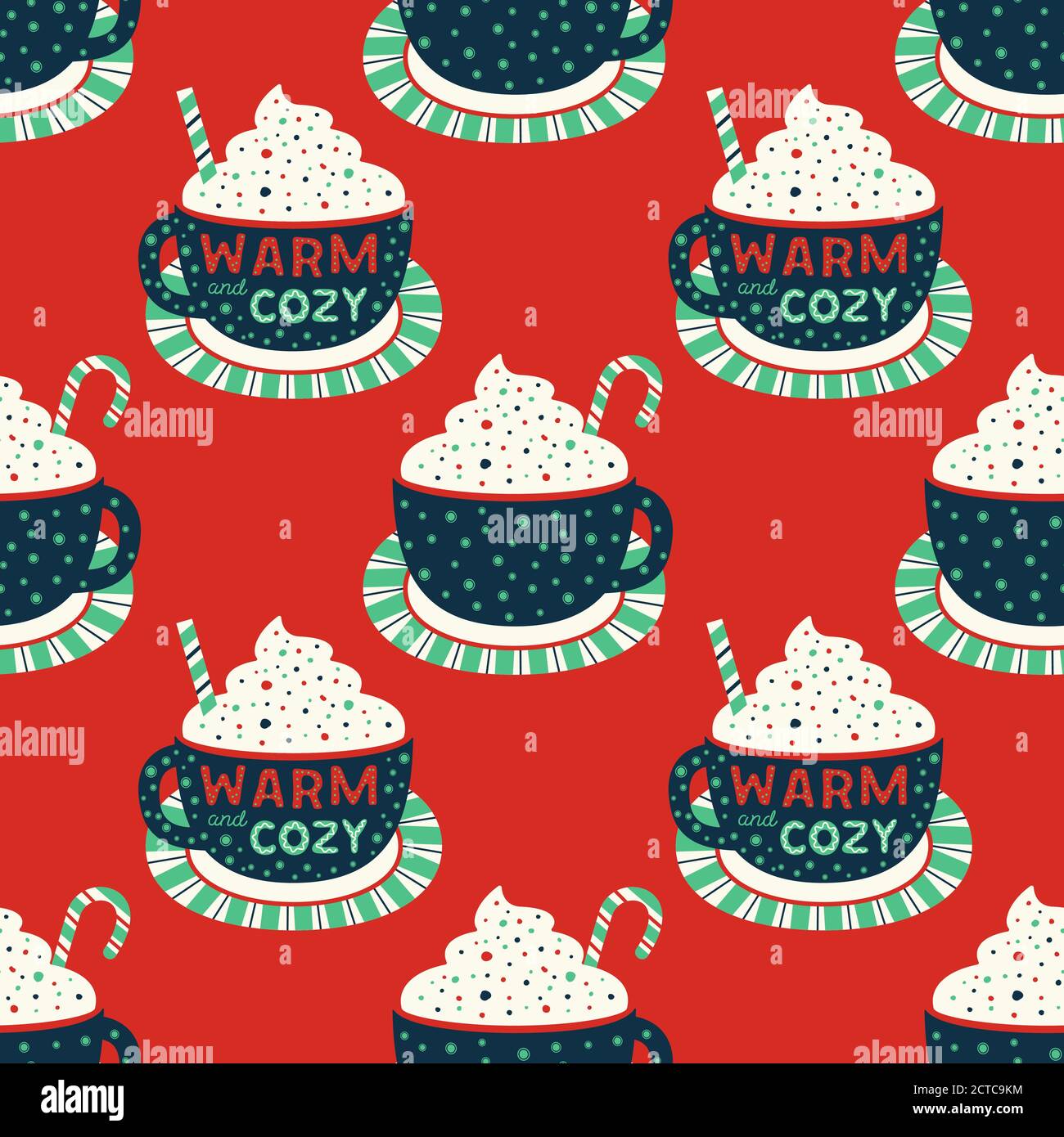Warm up hot chocolate Stock Vector Images - Alamy
