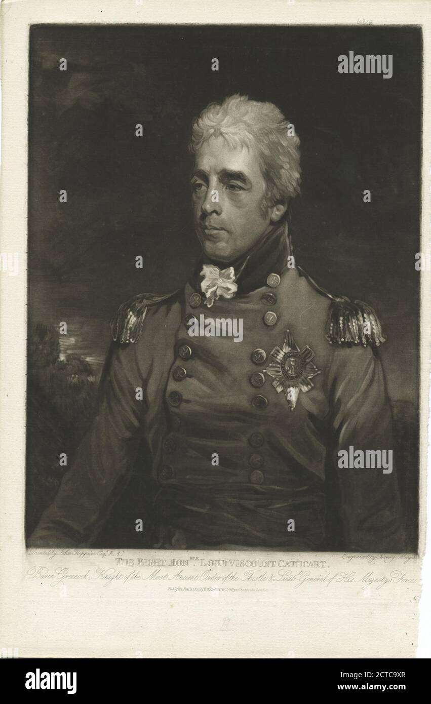 The Right Honble. Lord Viscount Cathcart., still image, Prints, 1777 ...