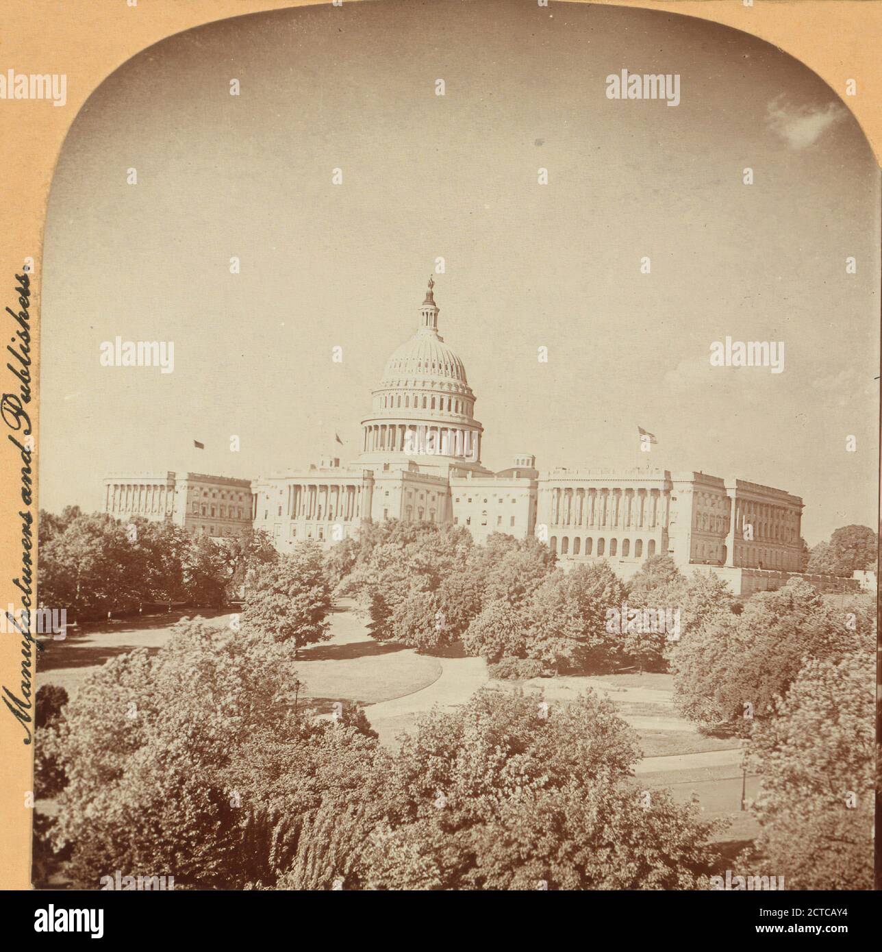 United States Capitol, Washington, D.C., Keystone View Company, 1900 ...