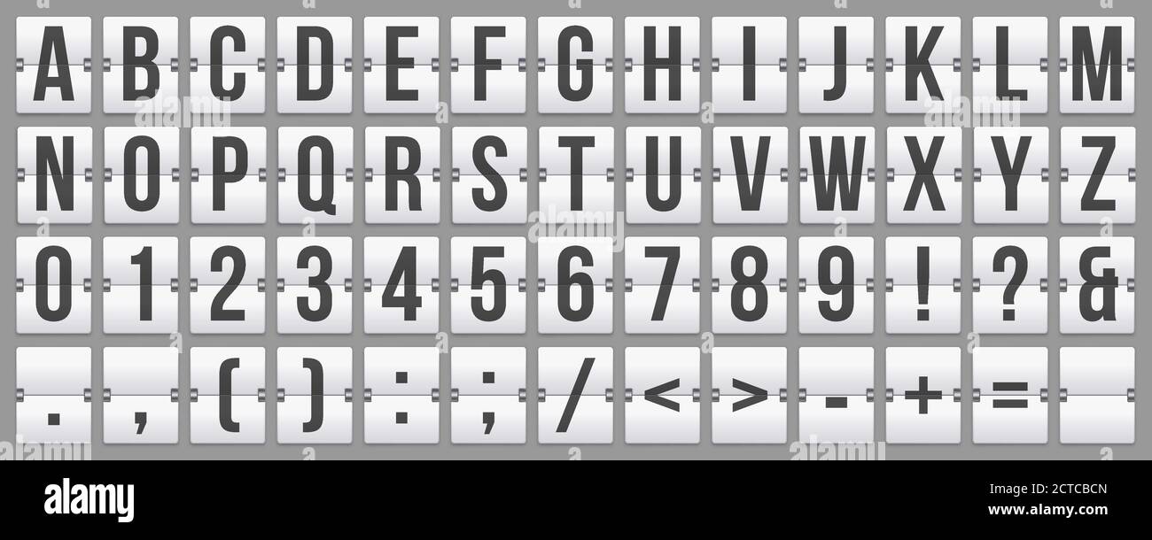 Scoreboard Numbers Font