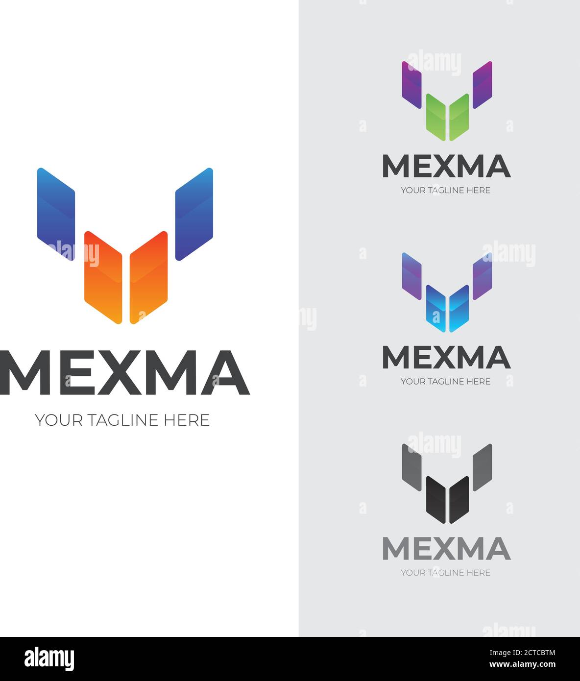 Stylish and Modern Logo Design Template Stock Vector Image & Art - Alamy