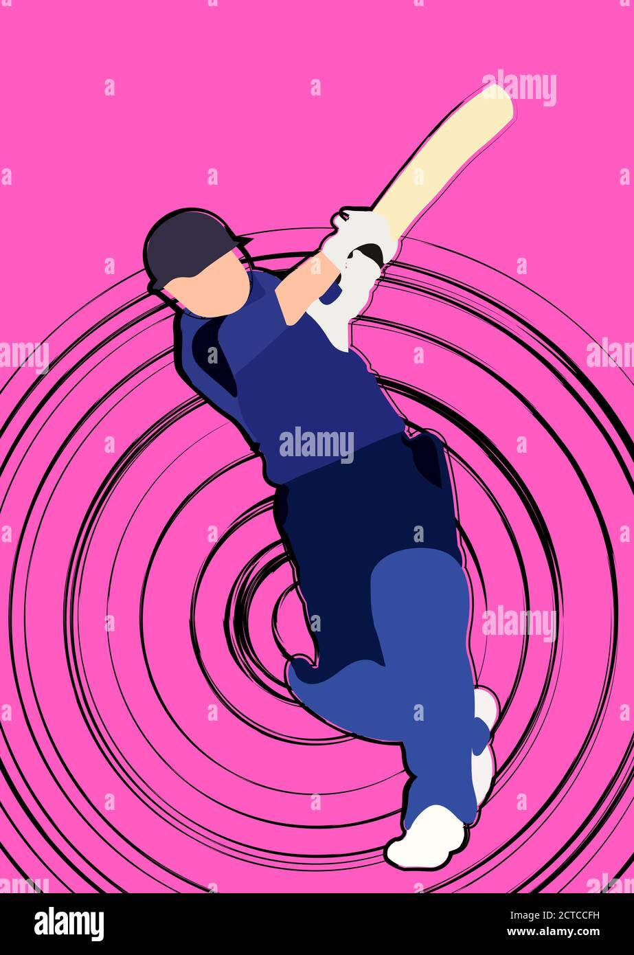 Vector illustration of Cricket Championship banners or posters, design ...