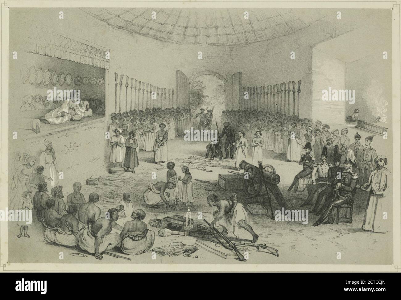 Presentation at Court, still image, 1845 Stock Photo - Alamy