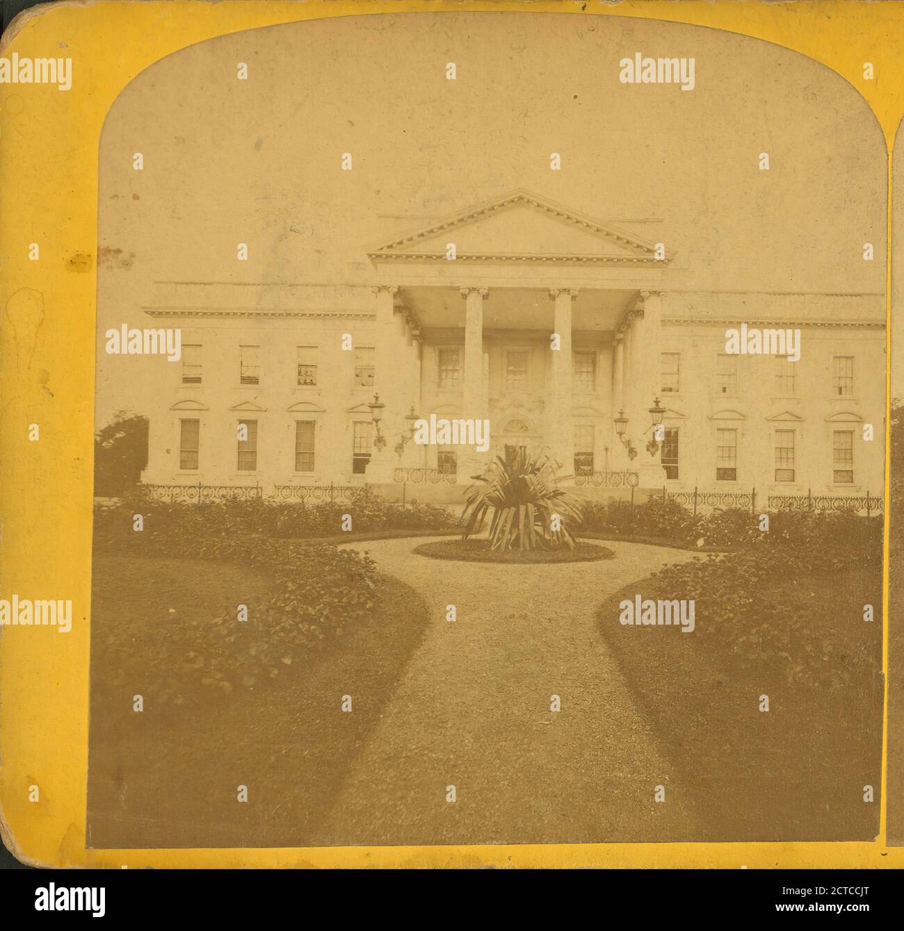 The President's House., White House (Washington, D.C.), Washington (D.C ...