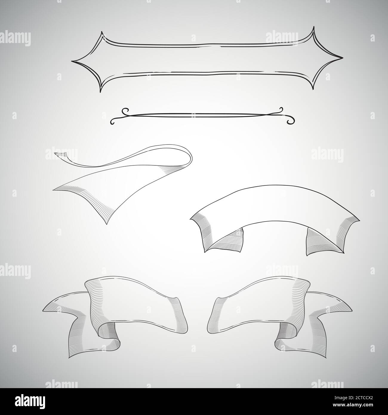 Frame borders and ribbons hi-res stock photography and images - Alamy