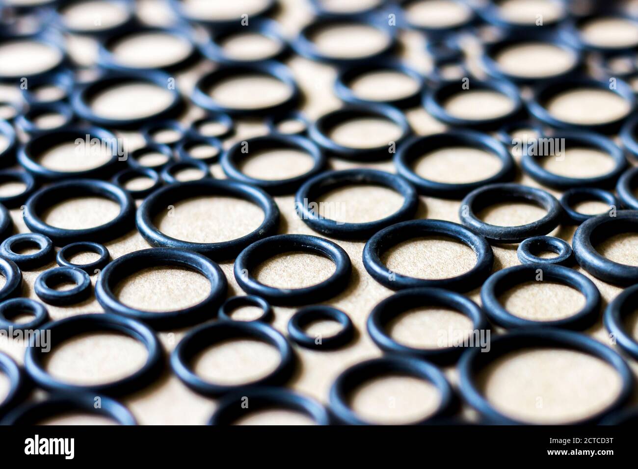 Rubber sealing rings, spare parts for various machine parts, mechanisms ...