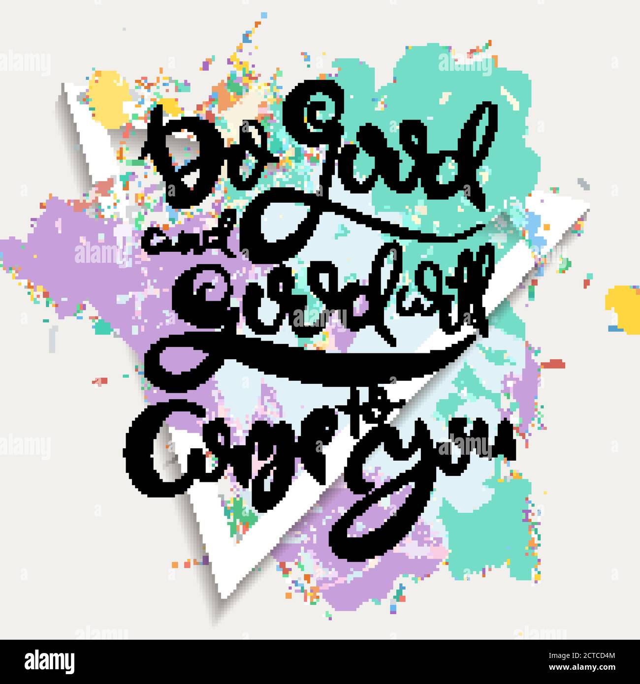 Do Good And Good Will Come To You. Vector motivational phrase. Hand ...
