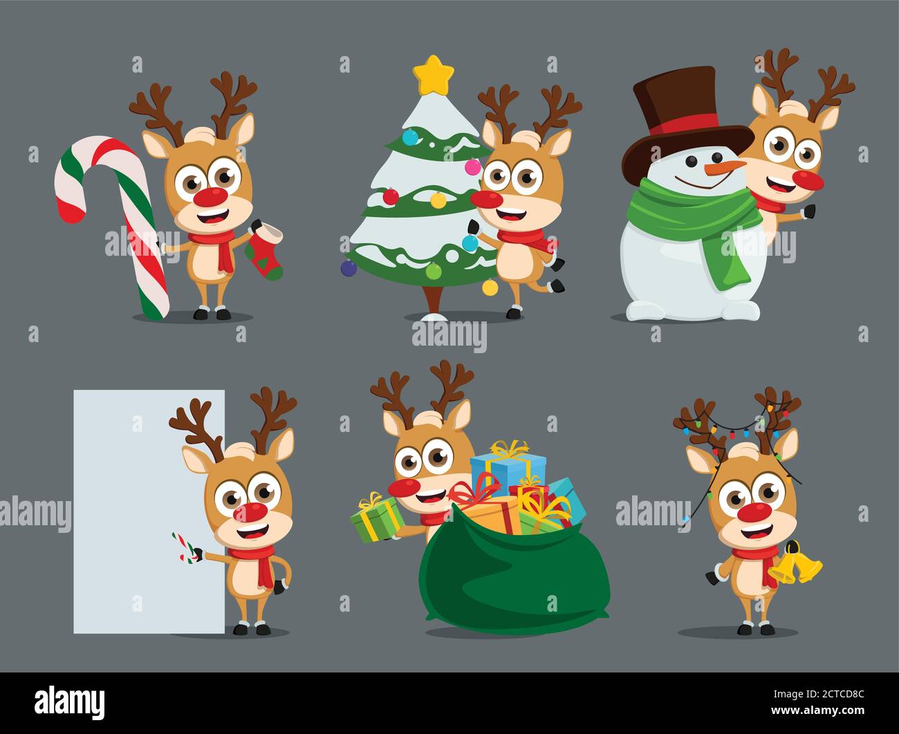 Set different snowman in Stock Vector Images - Alamy