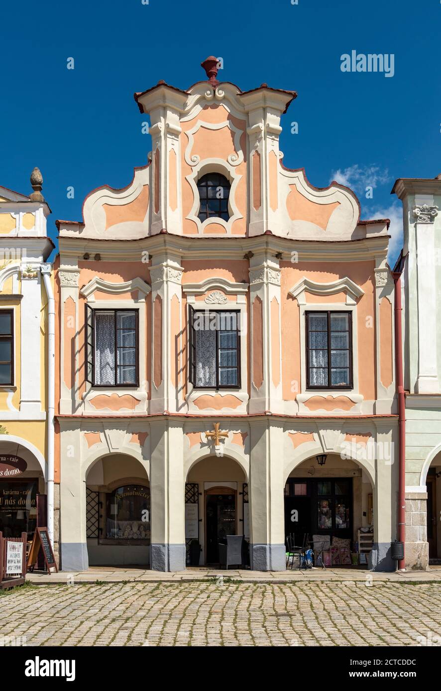 Baroque house telc hi-res stock photography and images - Alamy