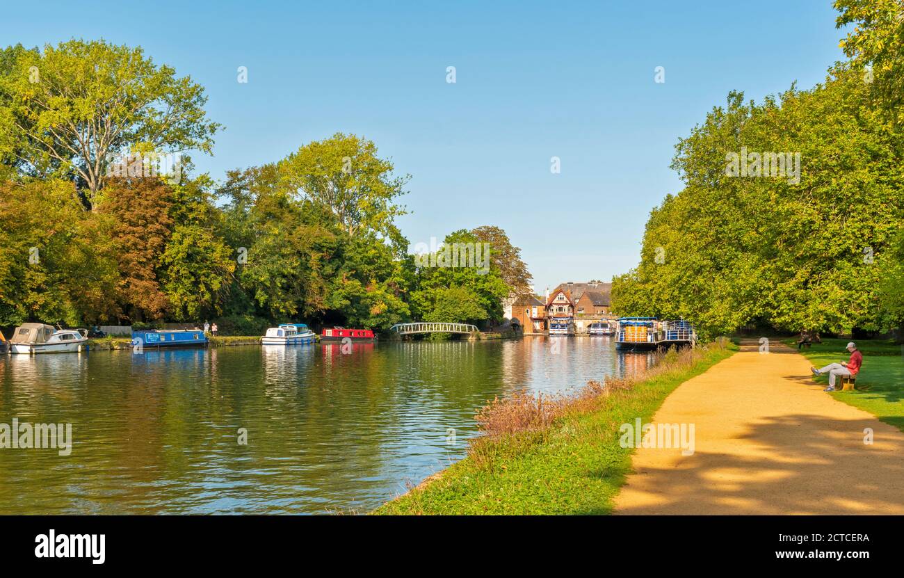 Oxford city canal hi-res stock photography and images - Alamy
