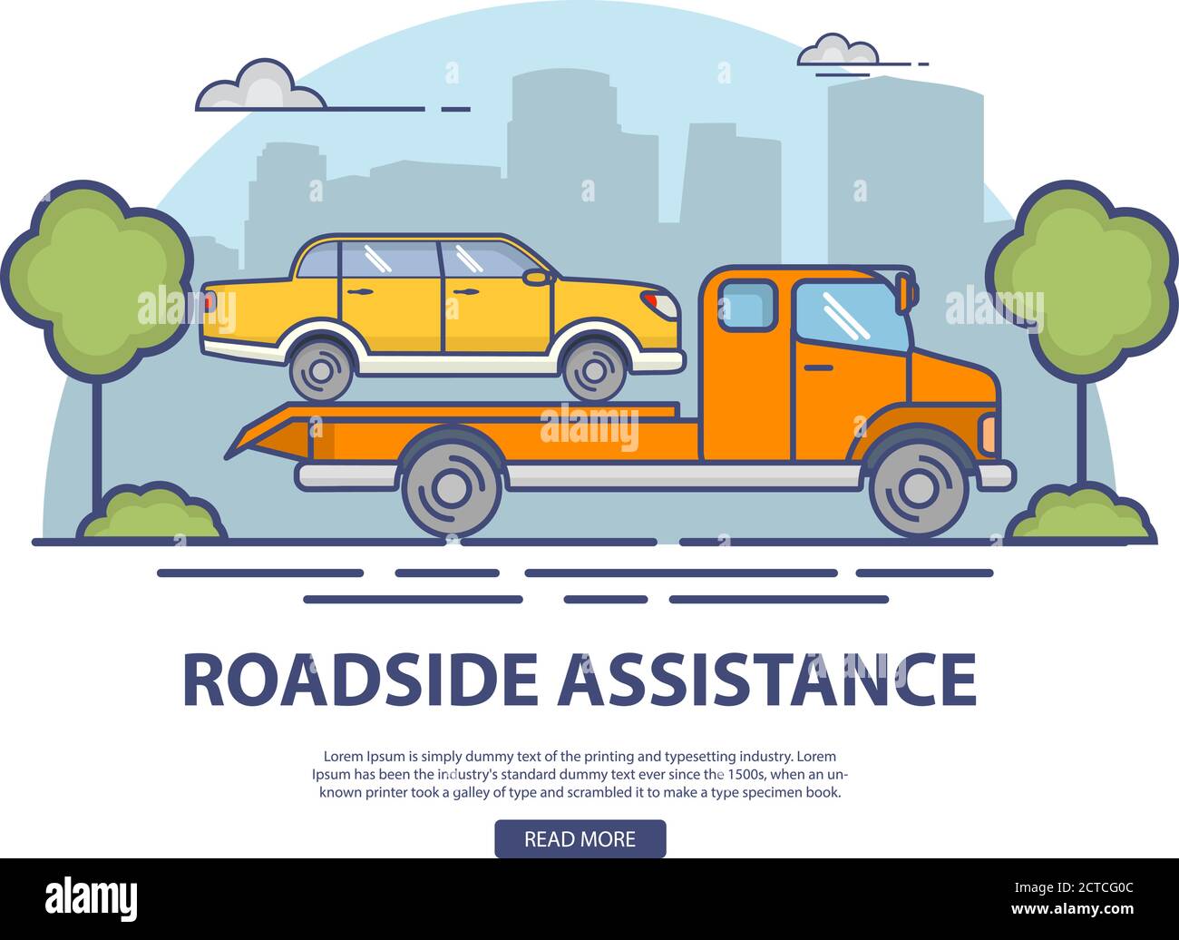 Cartoon car crash hi-res stock photography and images - Alamy