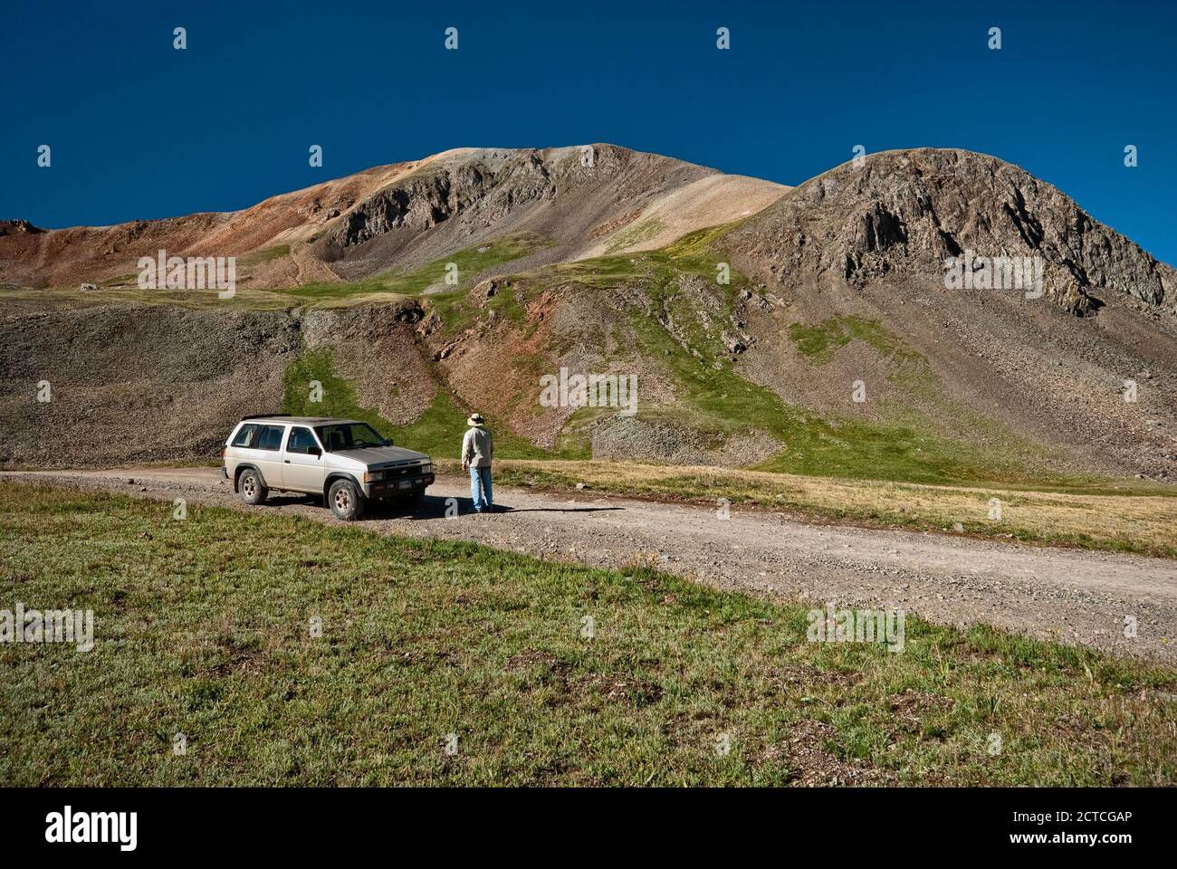 Alpine Loop near Cinnamon Pass, San Juan Mountains, Colorado, USA Stock ...