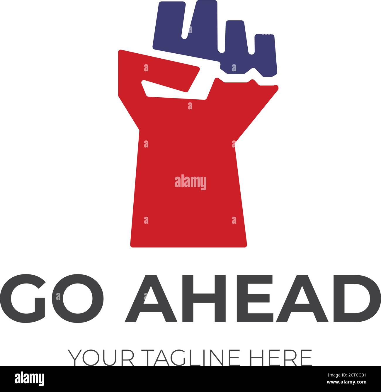 Thumb logo hi-res stock photography and images - Alamy