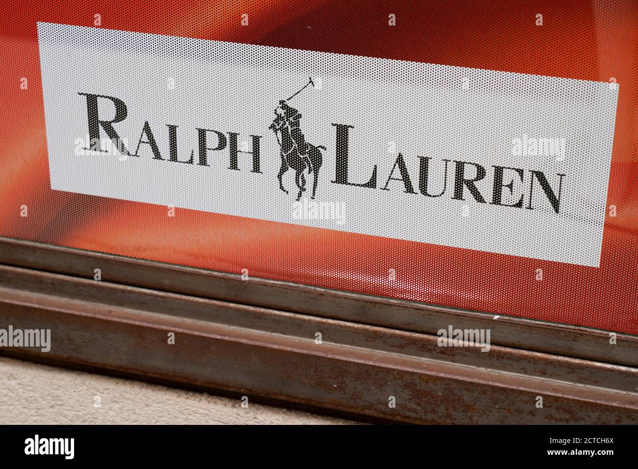 Ralph lauren company logo hi-res stock photography and images - Alamy