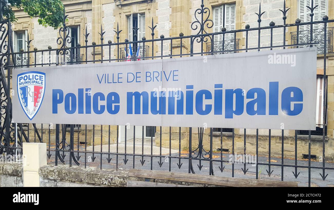 French municipal police station hi-res stock photography and images - Alamy