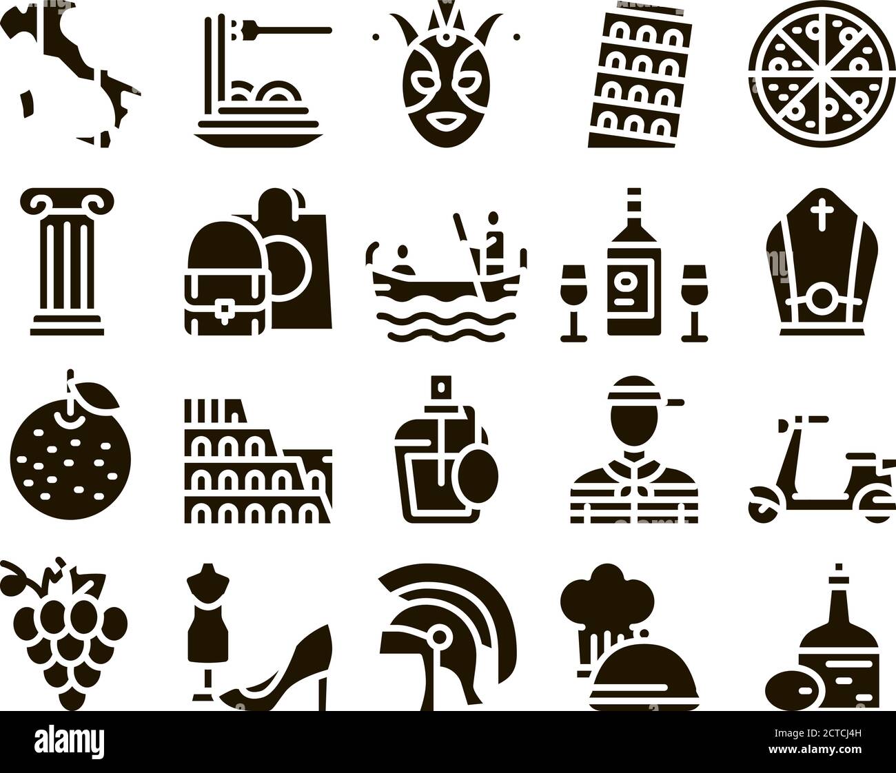 Italian signs Cut Out Stock Images & Pictures - Alamy