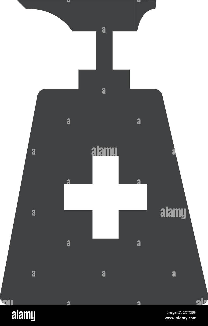 Hand Wash, Hand Sanitizer Medical Simple Icon Vector for Virus ...