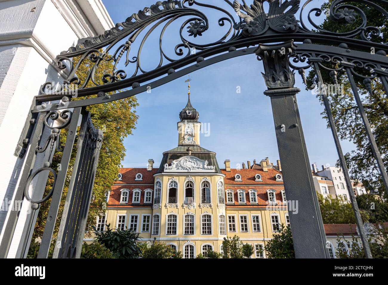 Leipzig,Saxony, Germany; 15-09-2020 City palace "Gohliser Schlößchen ...