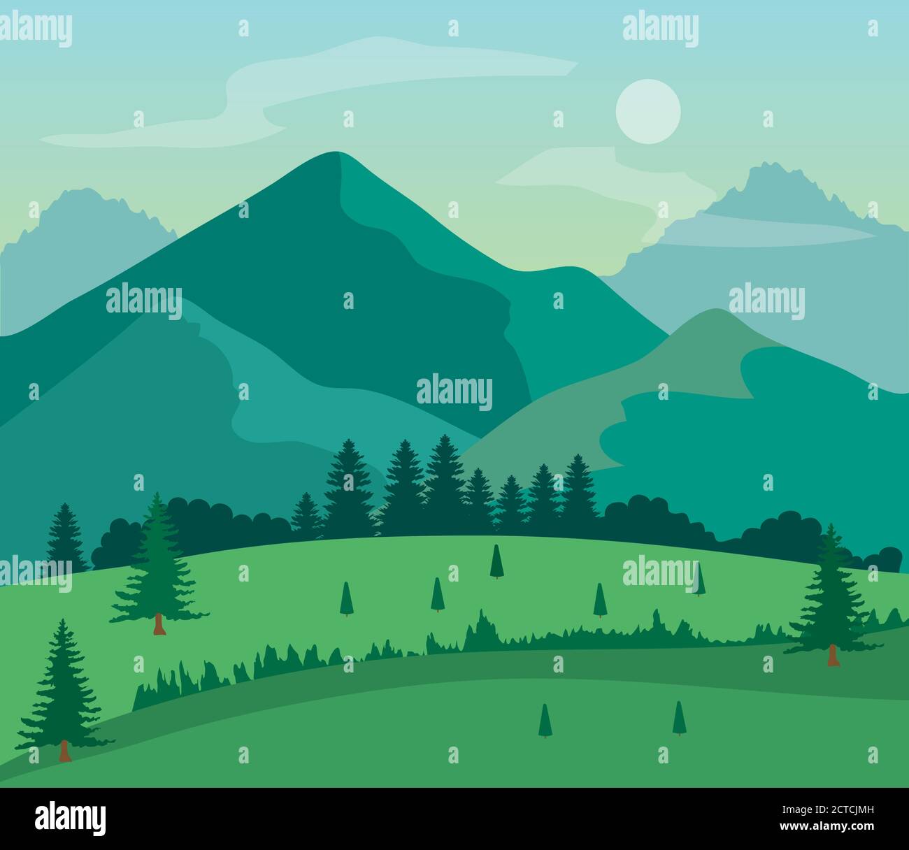 Highland plants Stock Vector Images - Alamy