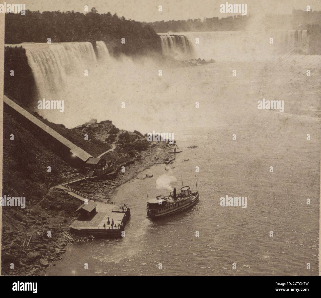 U s niagara suspension bridge hi-res stock photography and images - Alamy