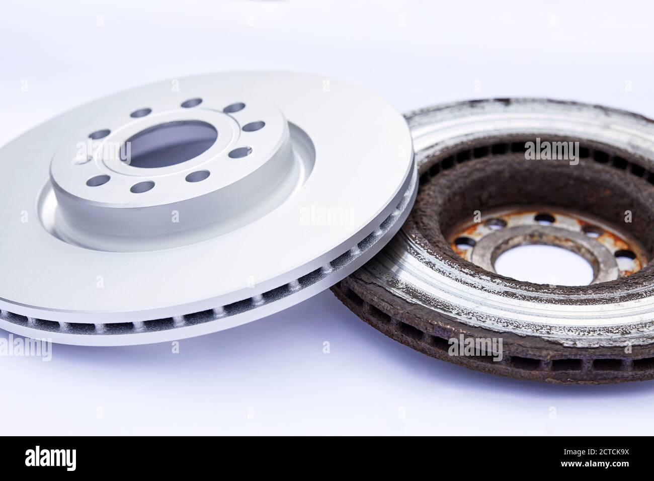 Worn brake pads hi-res stock photography and images - Alamy