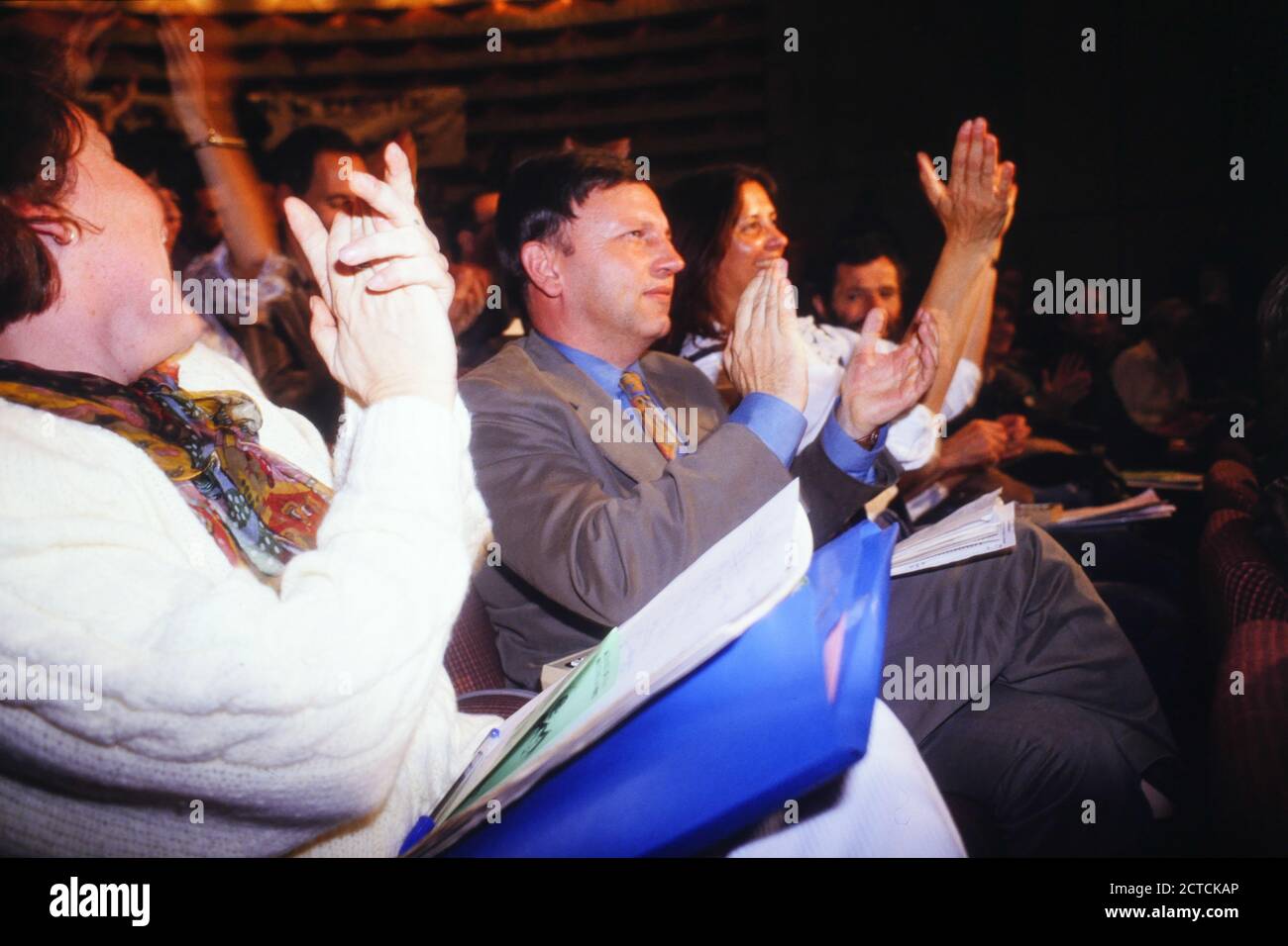 Antoine Waechter attends National Congress of Les Verts ecology Party ...