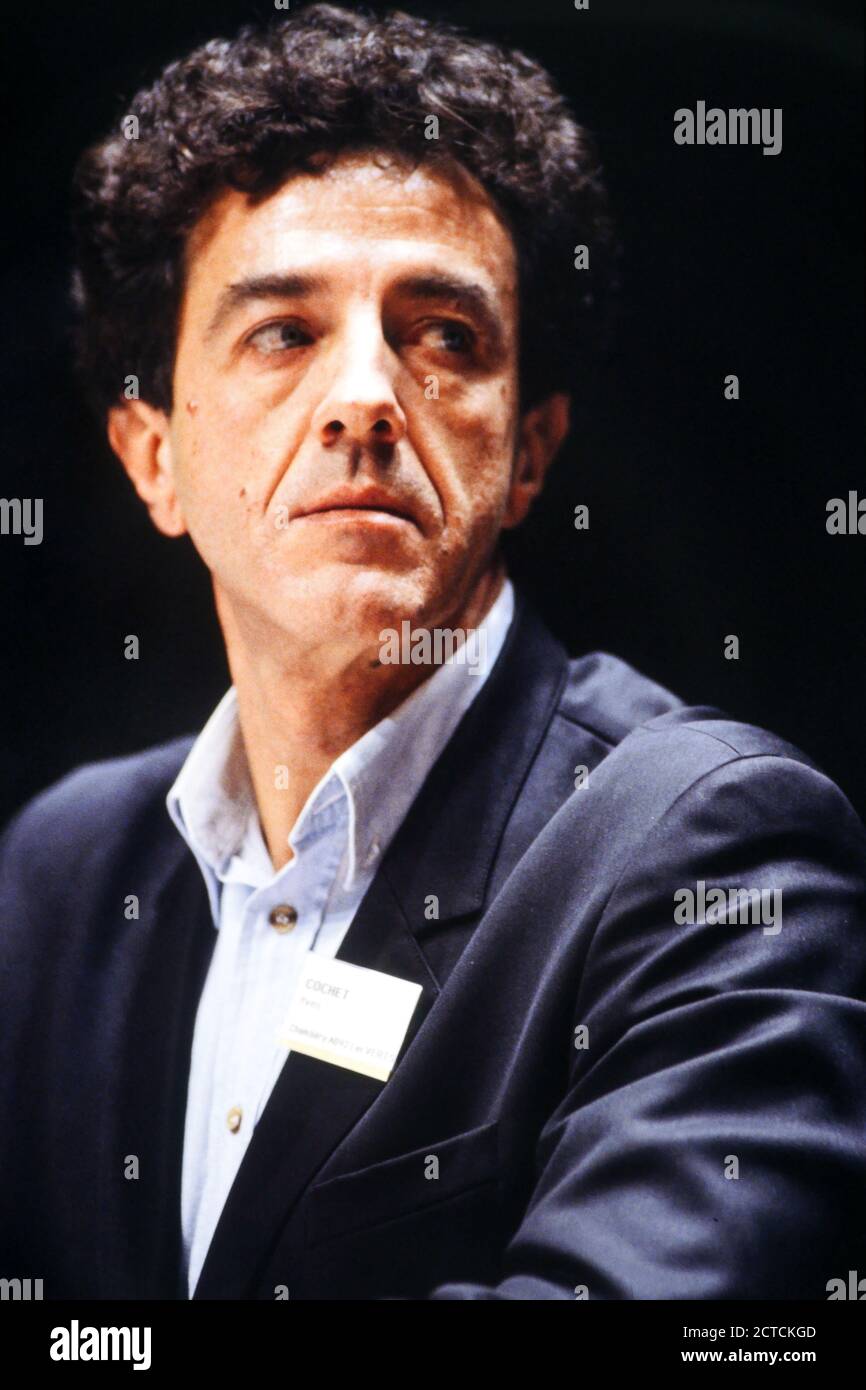 Yves Cochet attends National Congress of Les Verts ecology Party ...