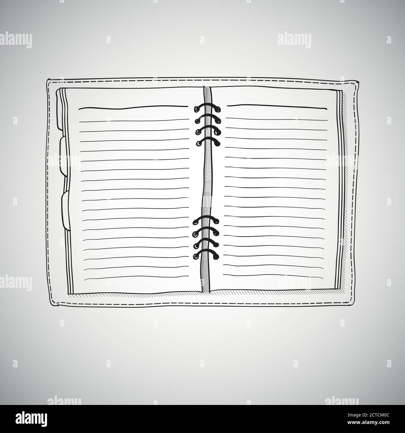 Sketchbook leaf Stock Vector Images - Alamy