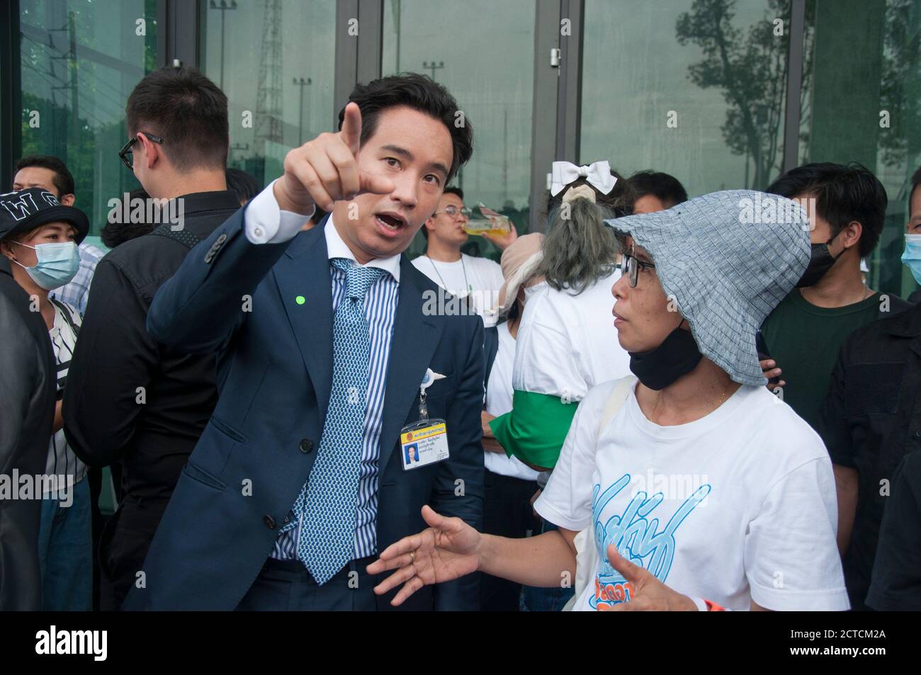 Bangkok, Thailand. 17th Aug, 2001. Mr. Pita Limjaroenrat one of ...