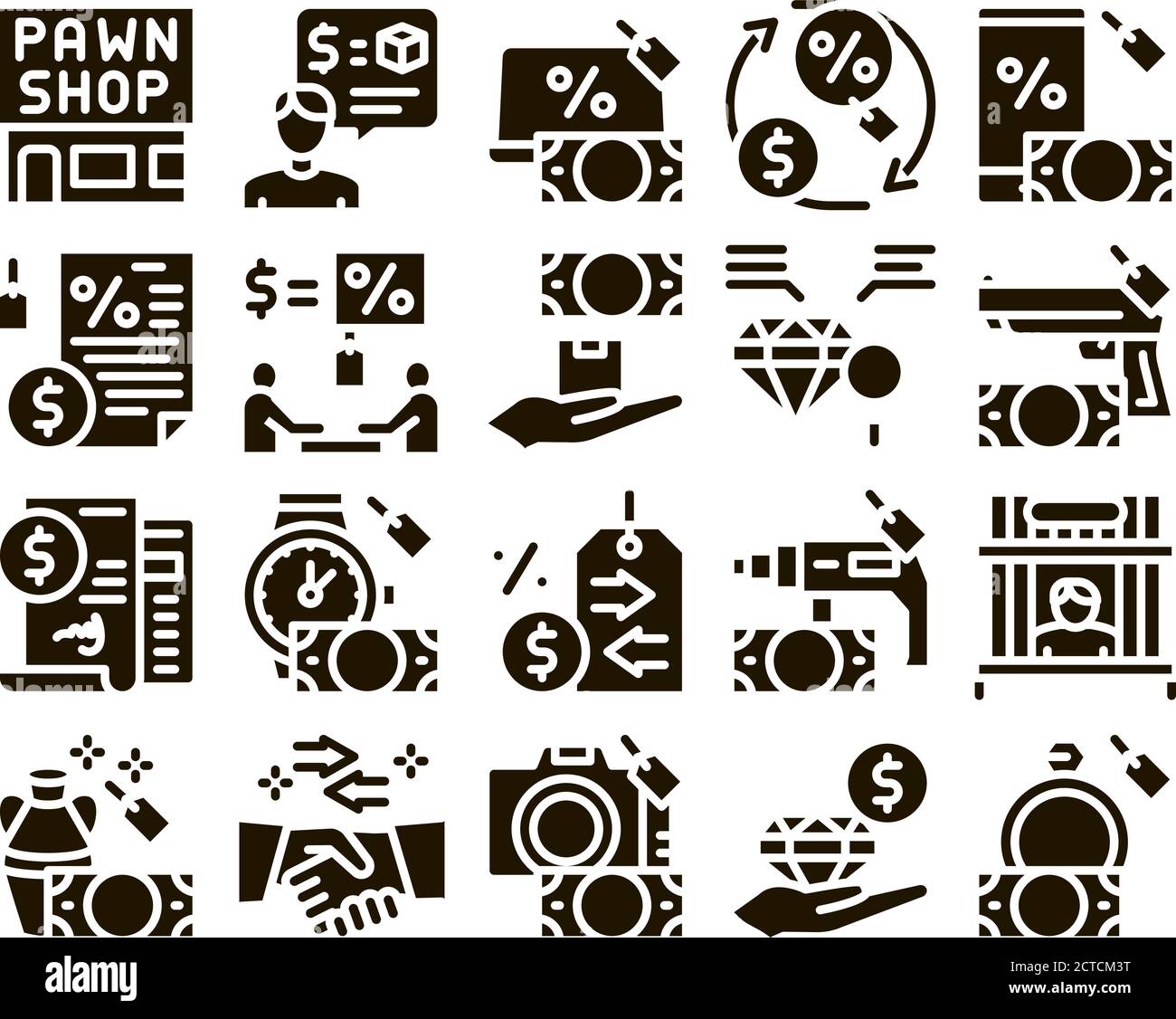 Pawnshop signs hi-res stock photography and images - Alamy