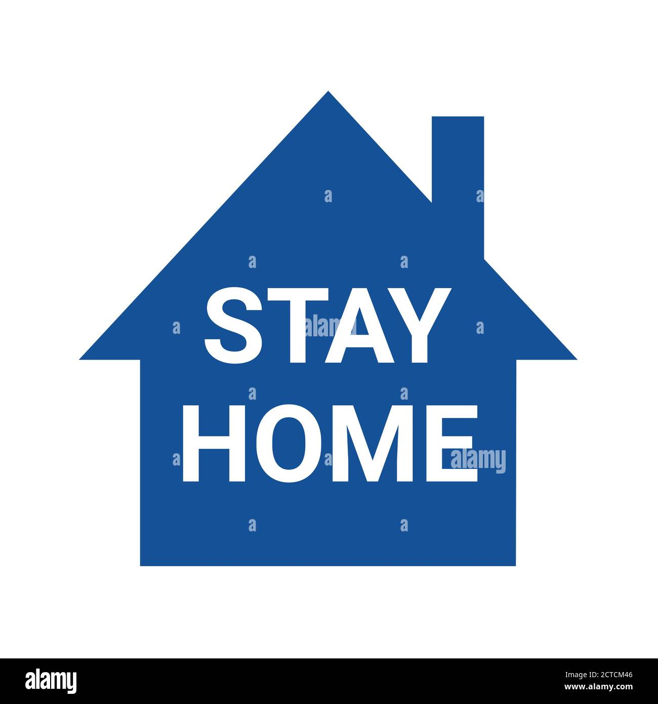 Stay home symbol icon Stock Photo - Alamy