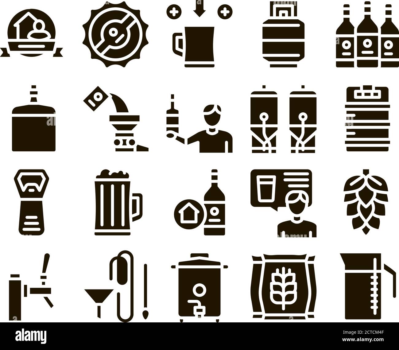 Fermentation beer home Stock Vector Images - Alamy