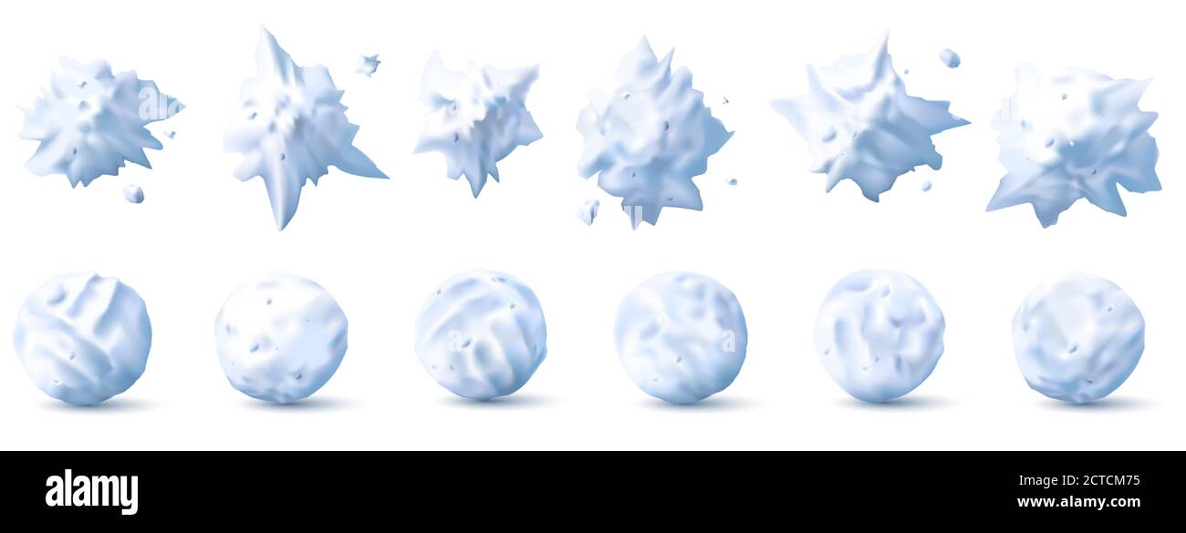 Snowball splat hi-res stock photography and images - Alamy