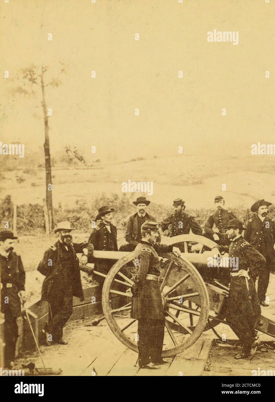 General Sherman and staff. Group portrait taken on July 18, 1864 ...