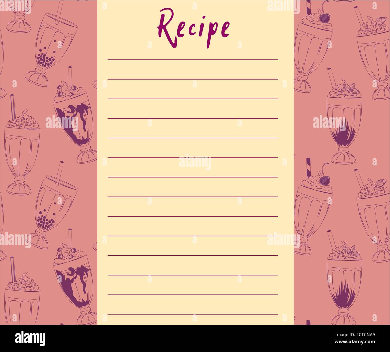 Food doodles with chef hi-res stock photography and images - Alamy