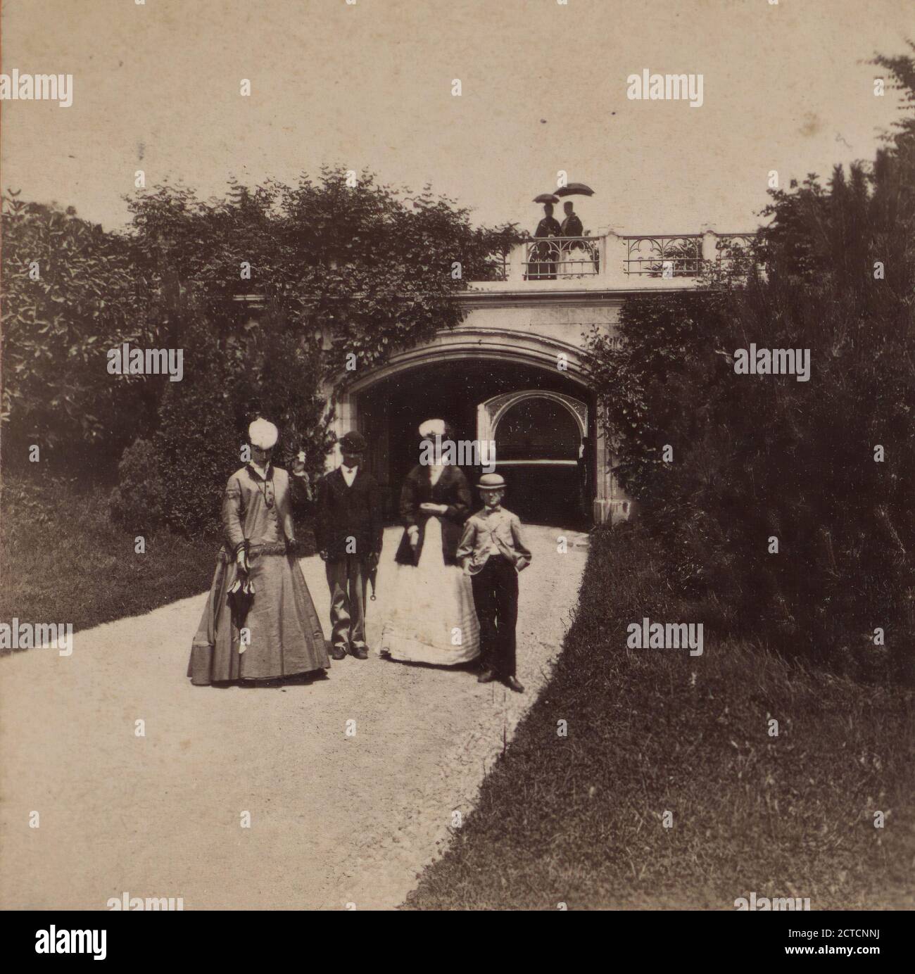 The Marble Bridge at the entrance to the Mall., E. & H.T. Anthony (Firm ...