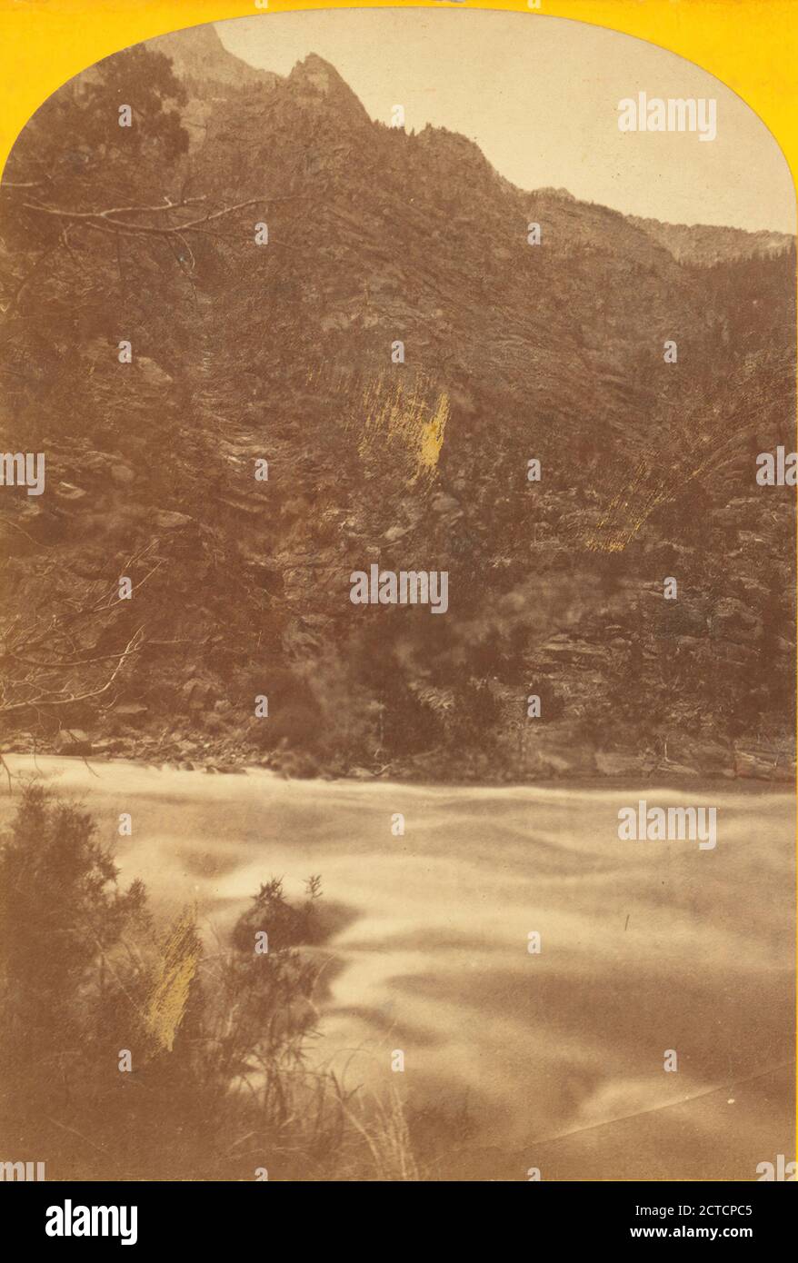 Canyon of Lodore, Green River, NW Colorado., Powell, John Wesley (1834 ...