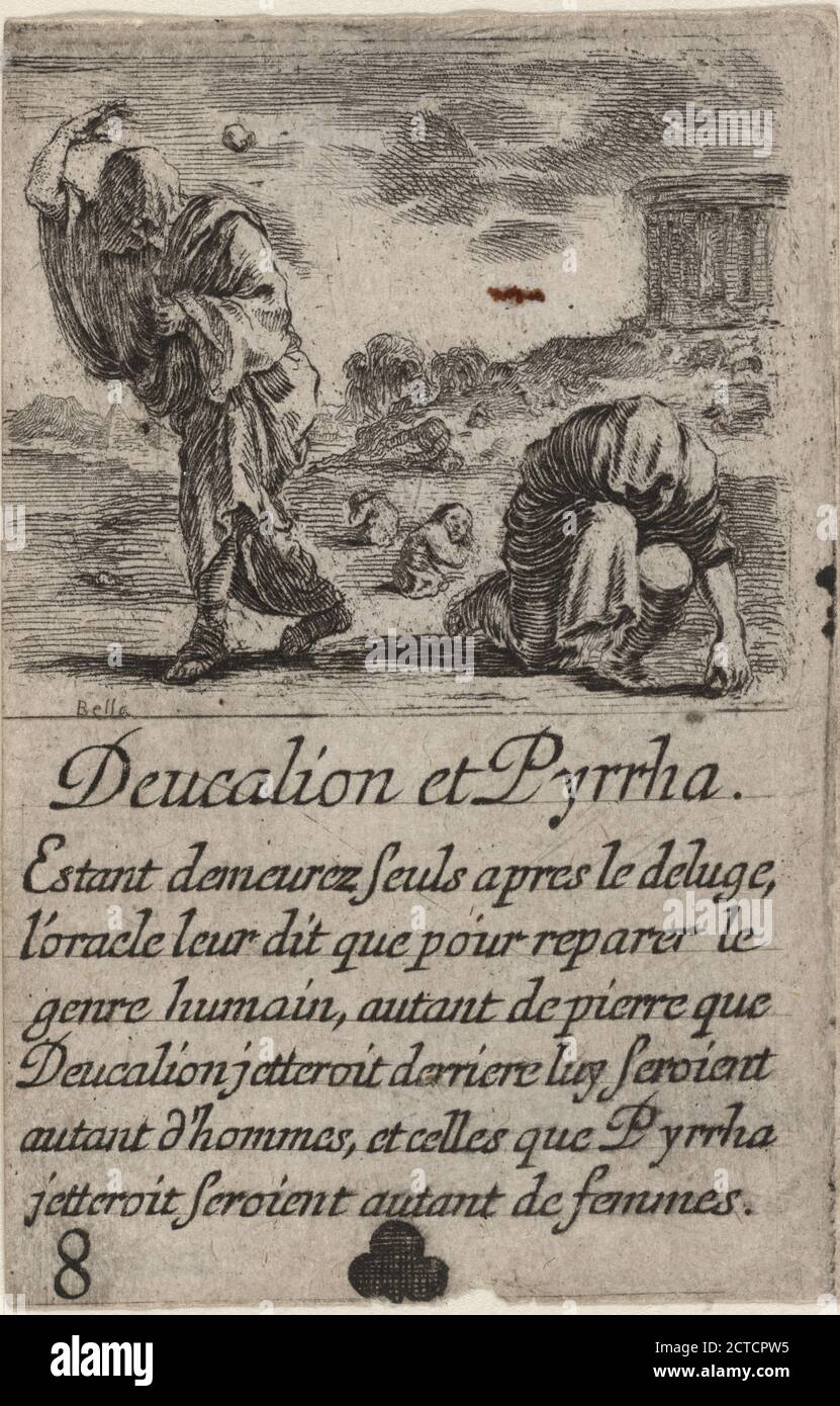 Deucalion et pyrrha hi-res stock photography and images - Alamy