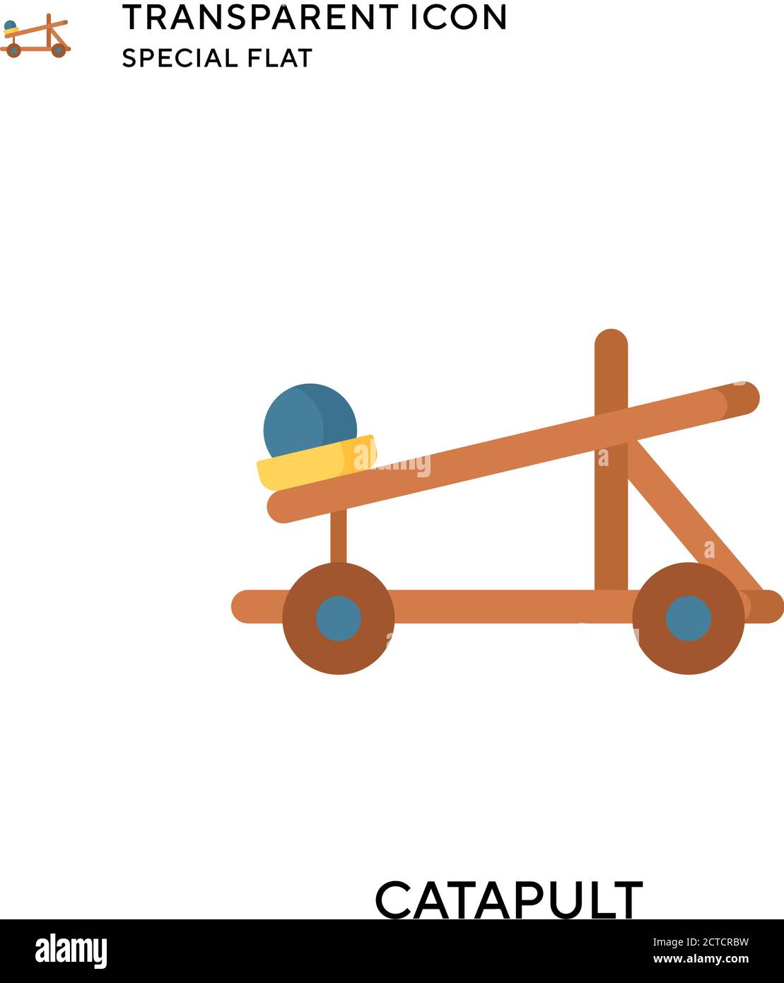 Catapult to launch Cut Out Stock Images & Pictures - Alamy