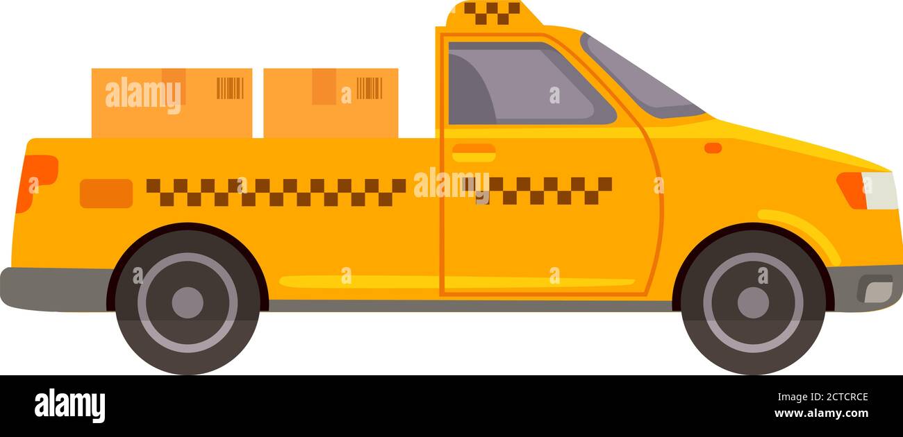Cab side view Stock Vector Images - Alamy